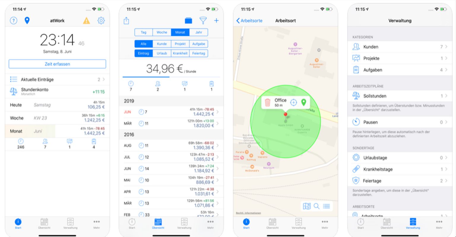 Zeiterfassung: Mit diesen Apps trackst Du die Arbeitszeit im Home Office