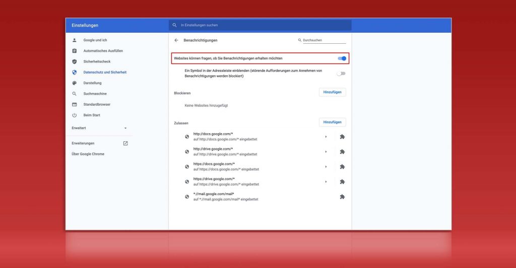 Benachrichtigungen in Chrome verwalten: So geht's