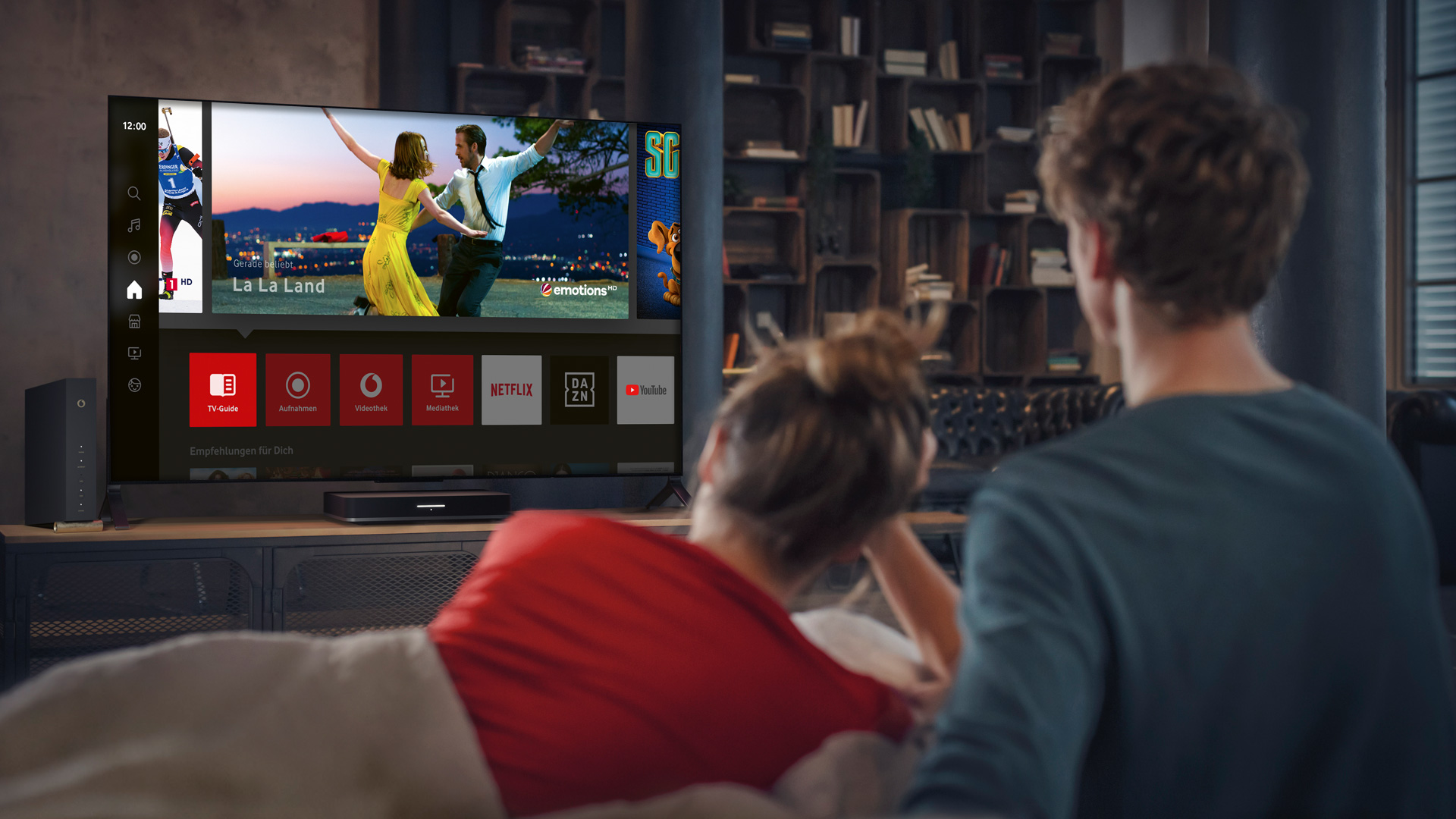 GigaTV von Vodafone – Fernsehen nach Deinem Geschmack