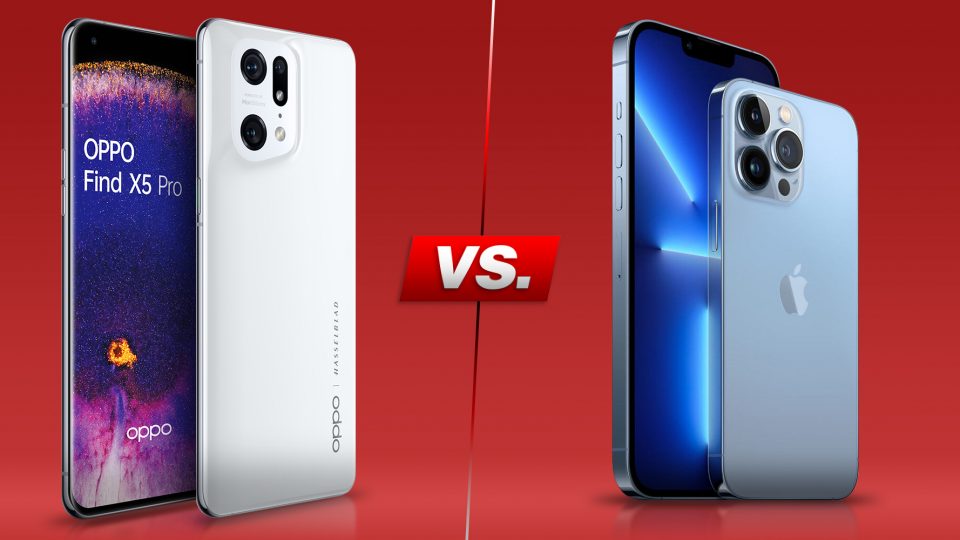 OPPO Find X5 Pro vs. iPhone 13 Pro Max: Der Flaggschiff-Vergleich