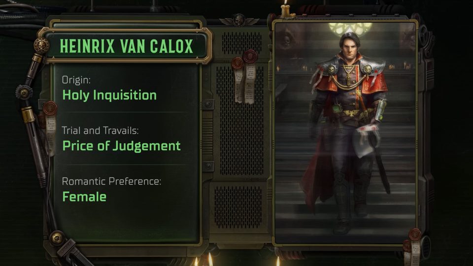 Warhammer 40K: Rogue Trader – Begleiter:innen & Romantik-Optionen