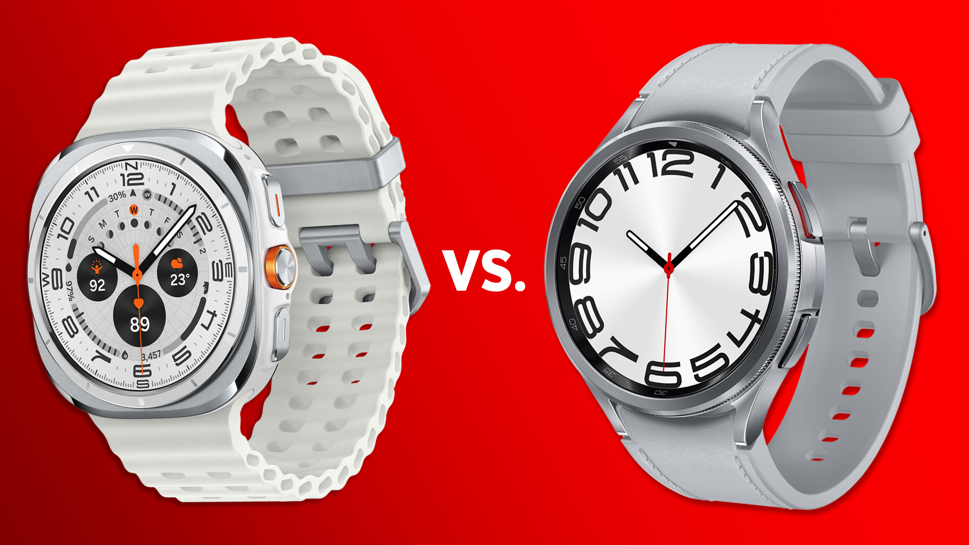 Galaxy Watch Ultra vs. Watch6 Classic: Der Vergleich