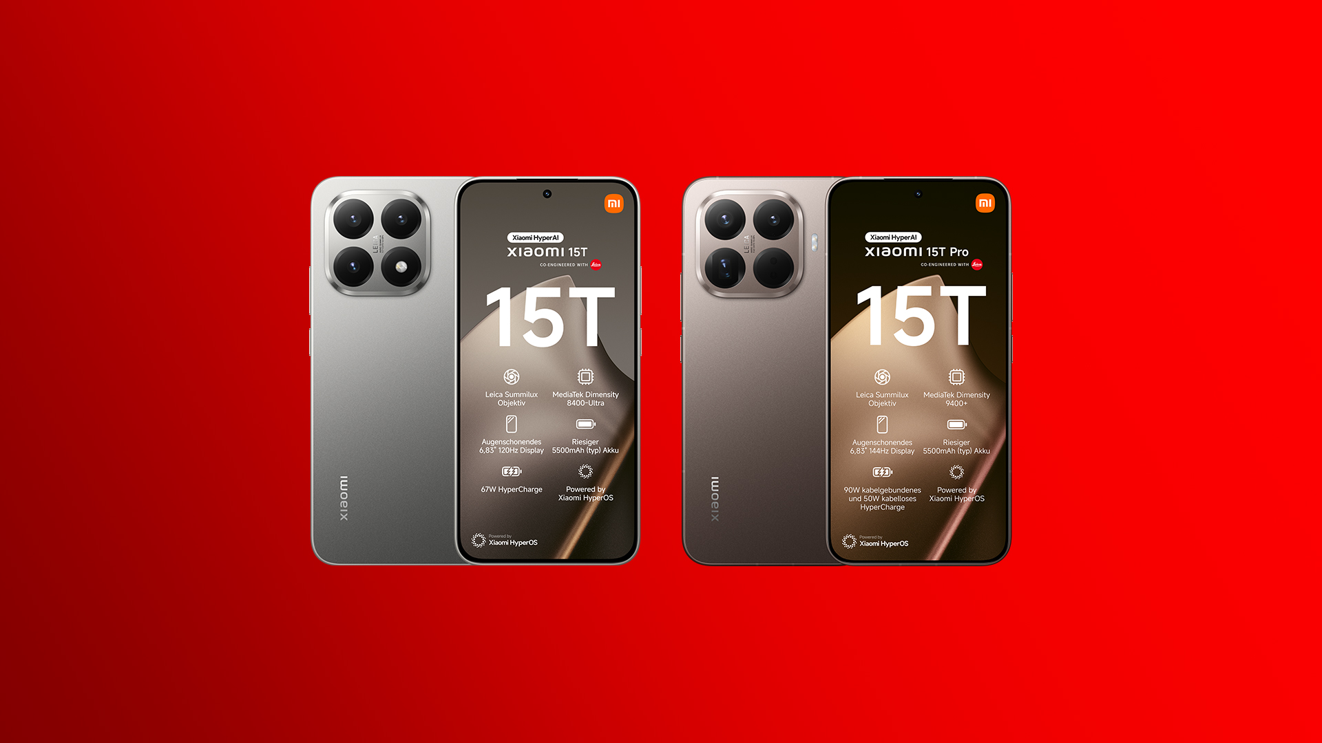 Xiaomi 15T (Pro) im Überblick: Farben, Specs, Preise & Co.