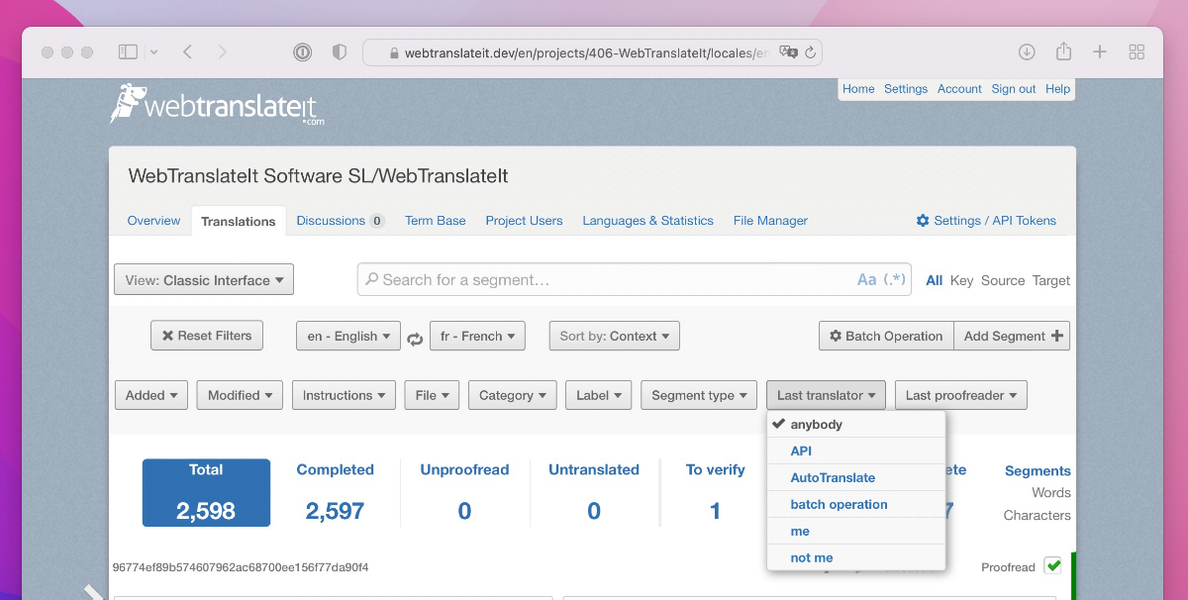 New in WebTranslateIt: Updates to our Translation Interface · The ...