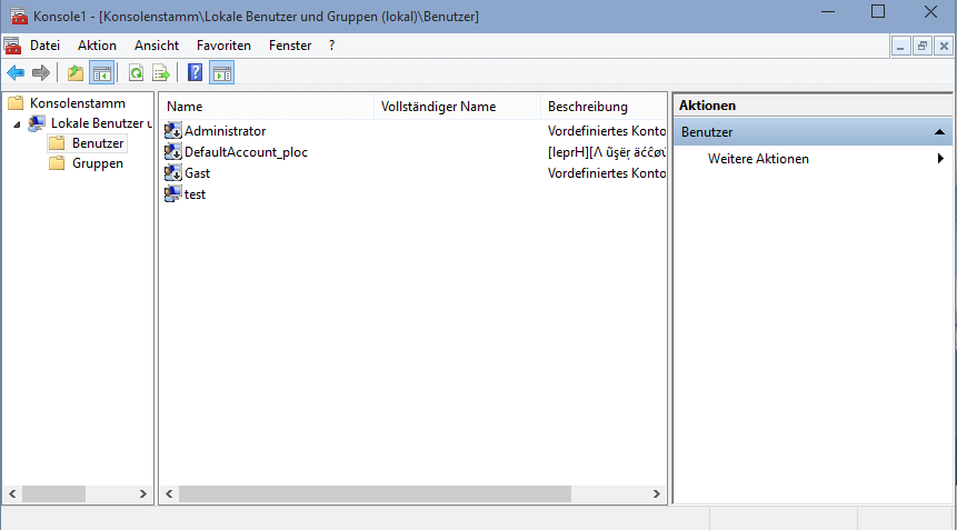 Cmd Lokalen Benutzer Anlegen : Windows 10: So erstellt und verwaltet ...