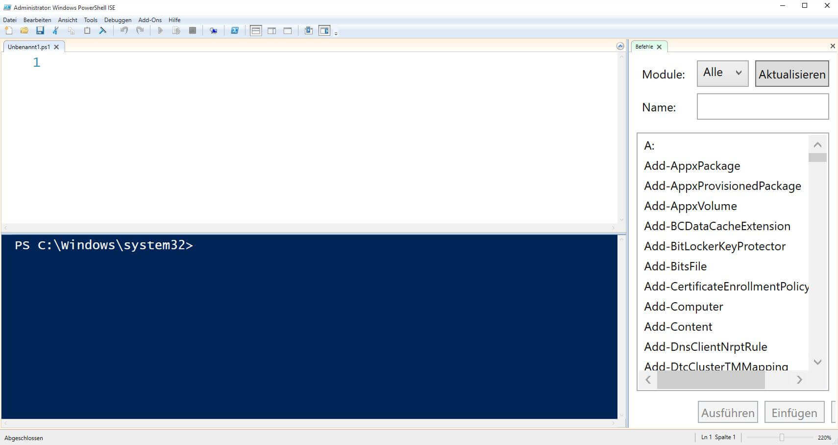 Was Ist Die Windows Powershell ISE IT Learner de