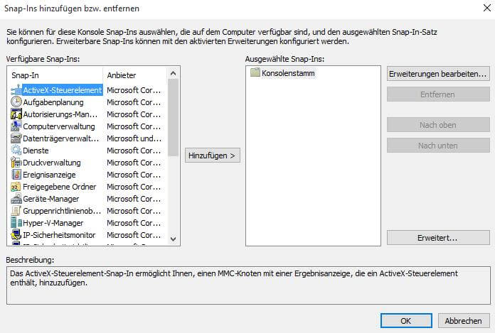 Die Microsoft Management Console | IT-Learner.de