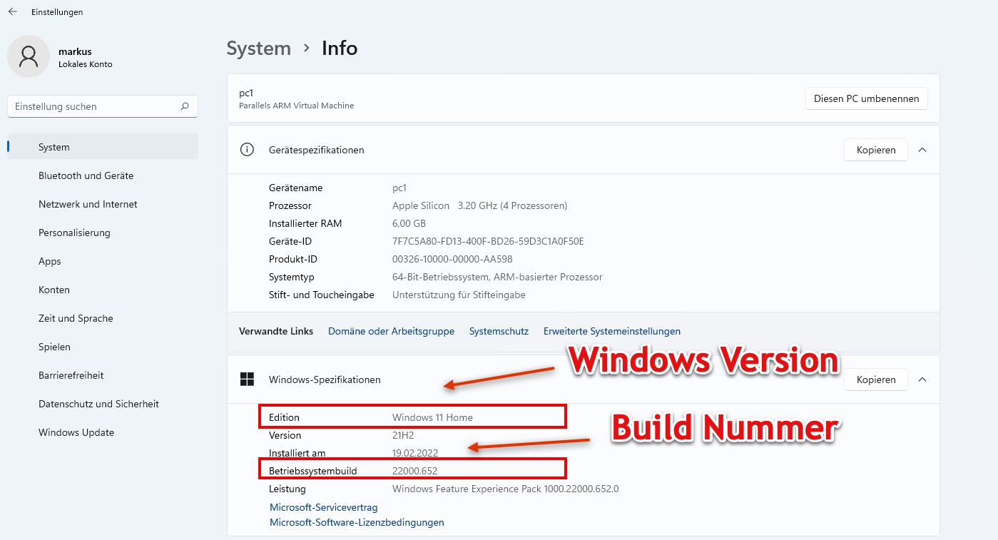 Welche Windows 11 Edition habe ich installiert?