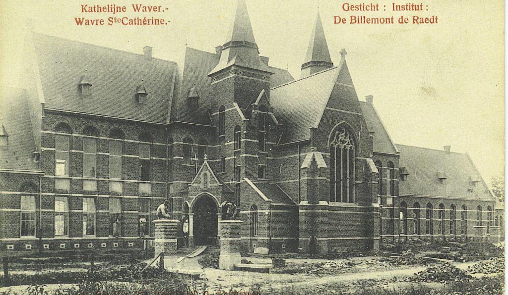 Bouw van het "Gesticht de Billemont de Raedt" of "Sint ...