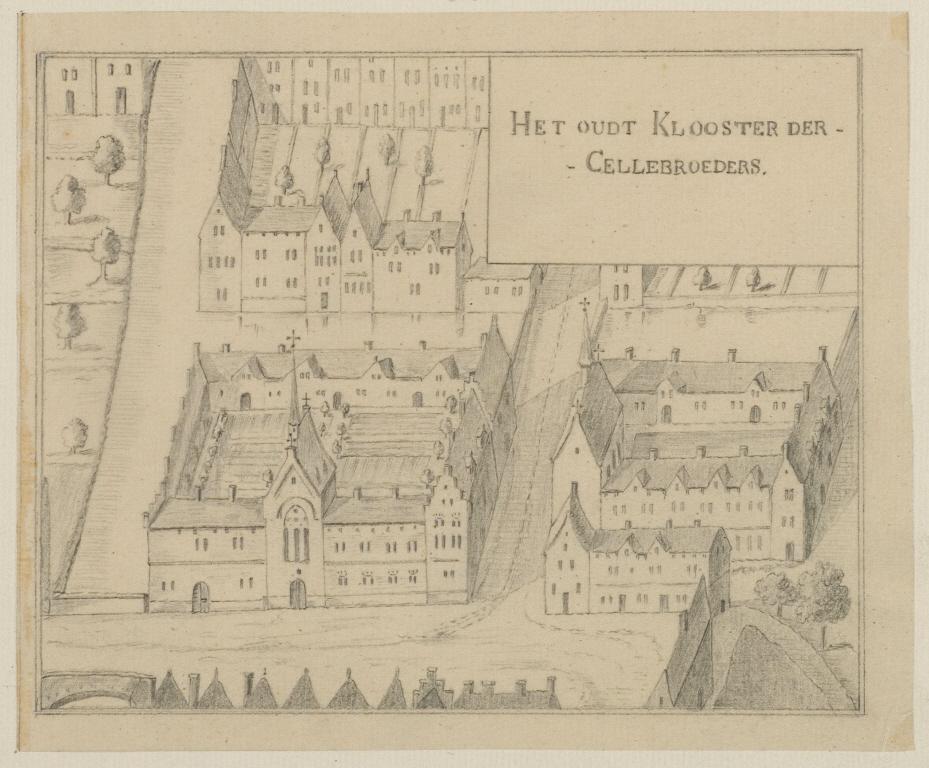 Het oude klooster van de cellebroeders | Regionale Beeldbank