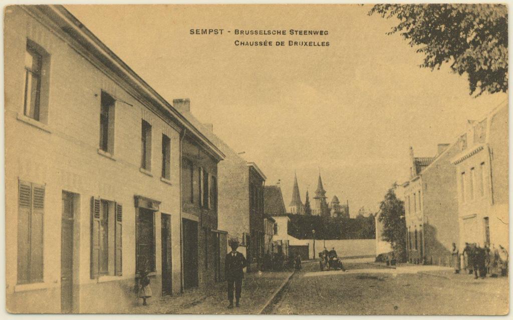 De Brusselsesteenweg te Zemst | Regionale Beeldbank