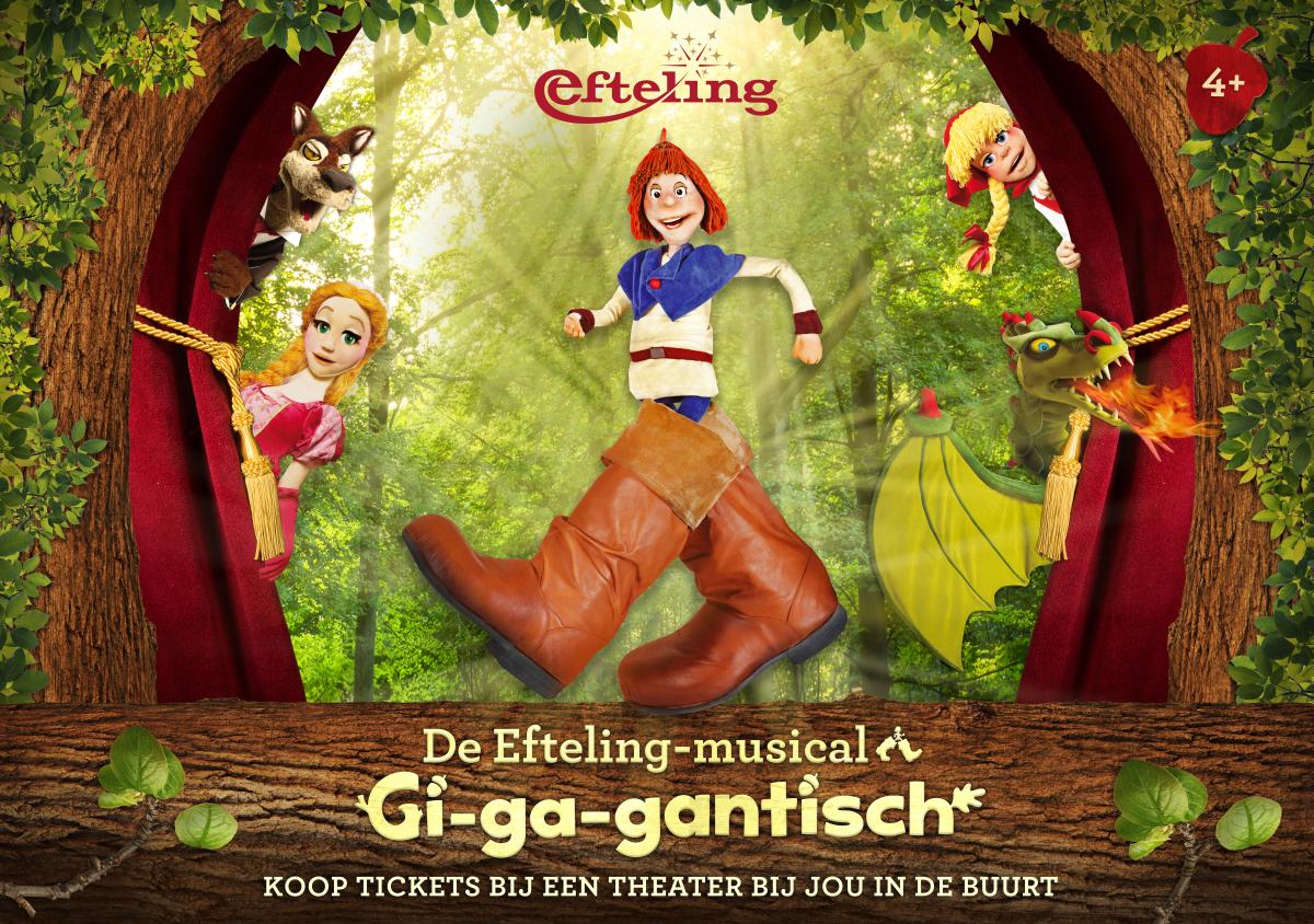 Een gi-ga-gantisch avontuur - De Efteling Musical | Het Perron - Ieper