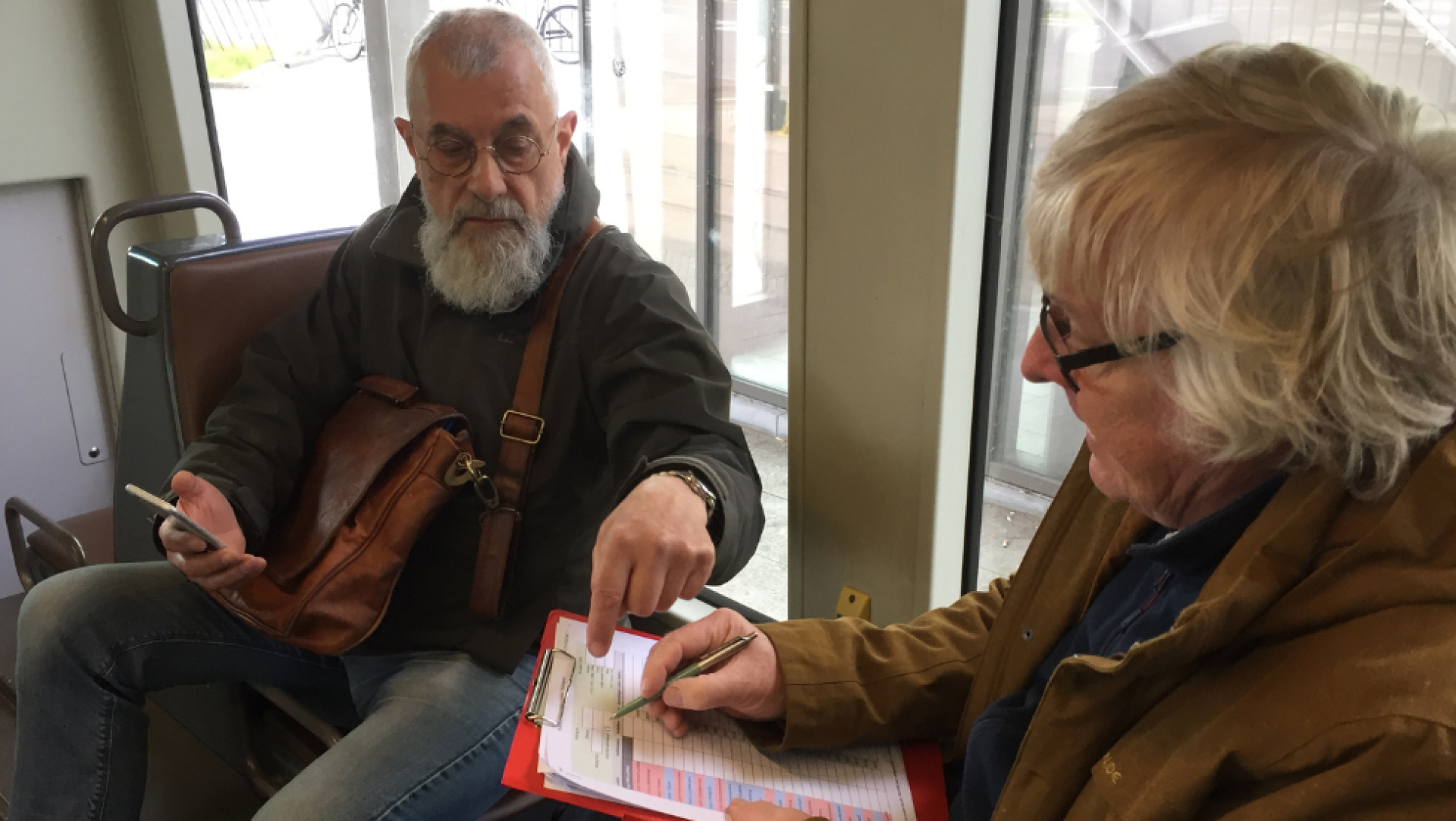 Tramvinkers meten elke seconde vertraging bij De Lijn | Ringland