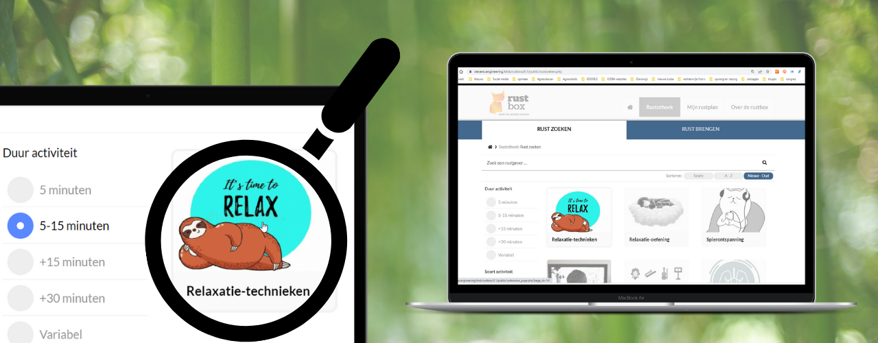 Rust in hoofd en lijf met de vernieuwde Rustbox | Icoba